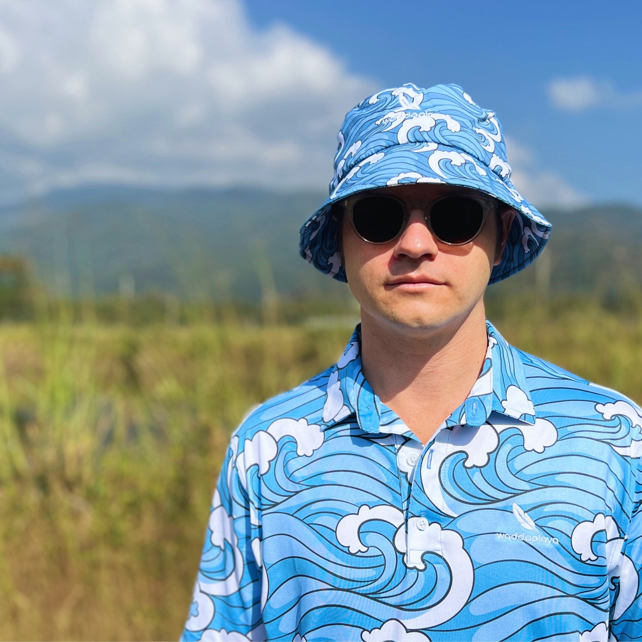 Wave Runner Bucket Hat – Waddaplaya Golf